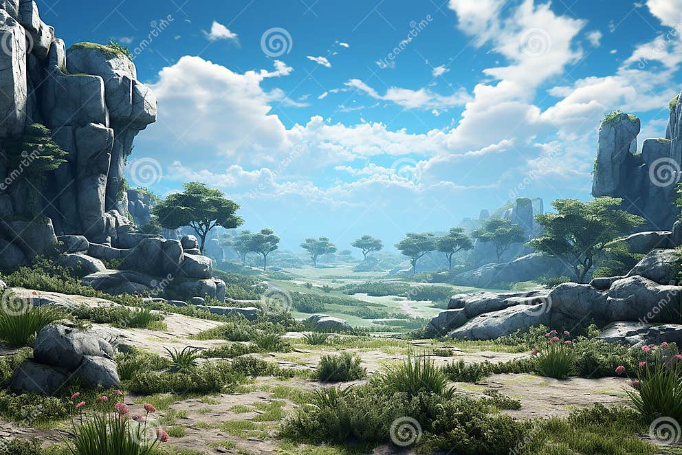 Textures that Simulate Digital Landscapes and Virtual Environments ...