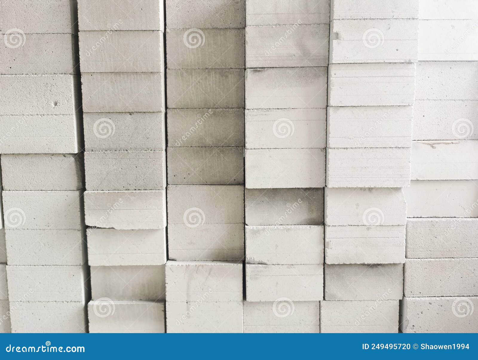 CONCRET BLOCKS stock photo. Image of buildings, brick - 249495720
