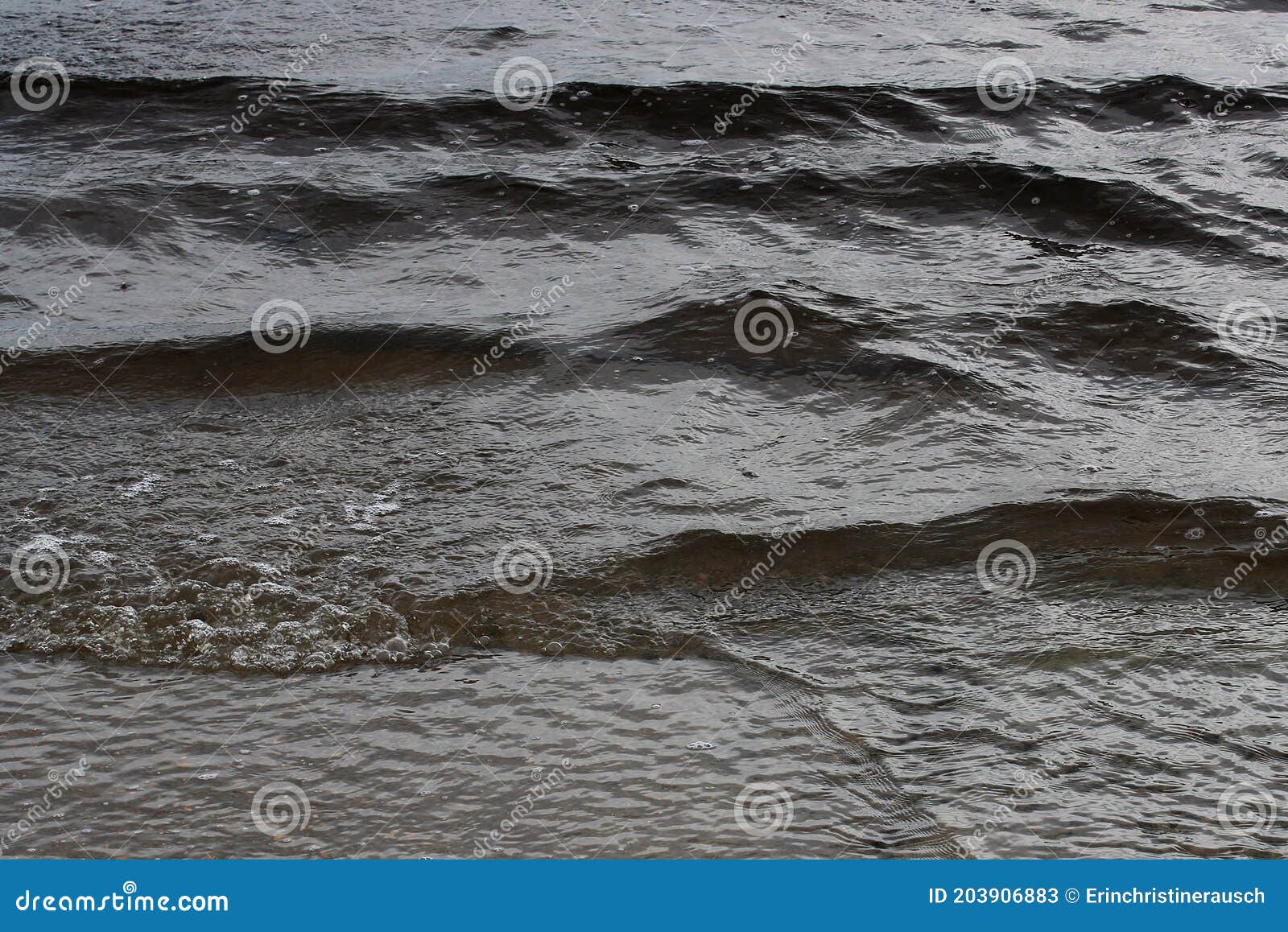 The Textures of Tidal Water Stock Image - Image of shore, nature: 203906883