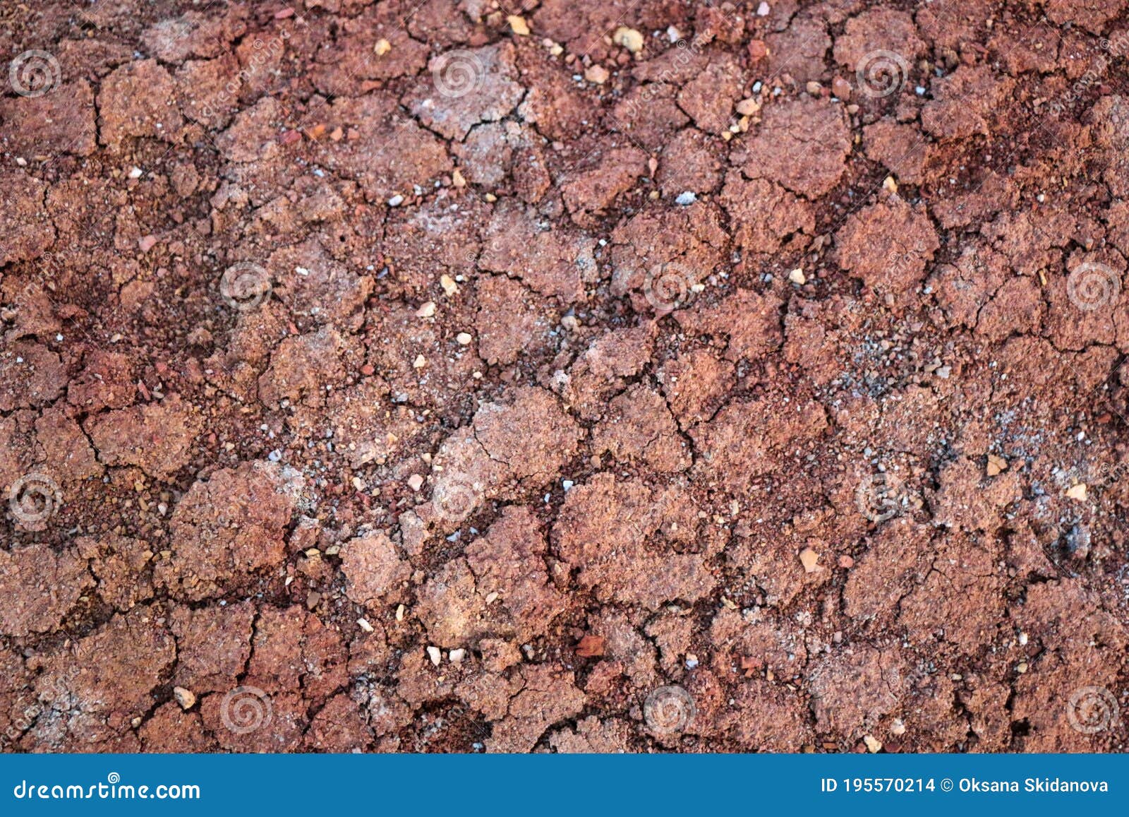 Textures of Various Clay Layers Underground in Clay Quarry after ...