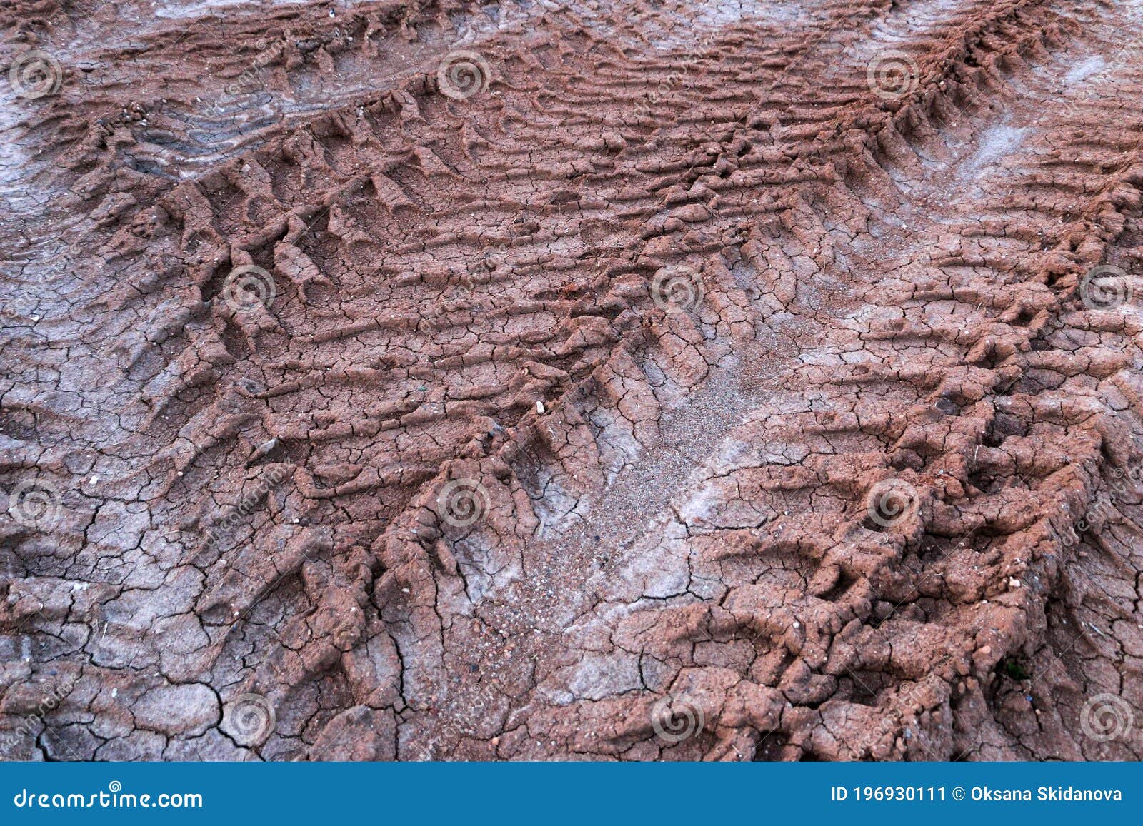 Textures of Various Clay Layers Underground in Clay Quarry after ...