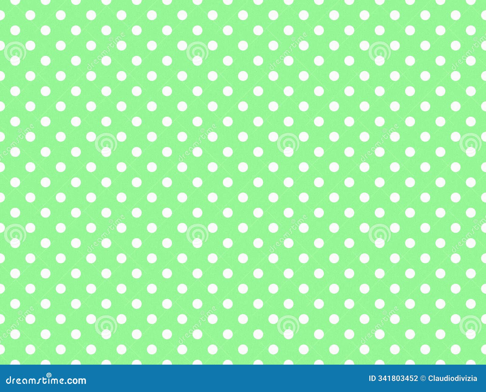 Texturised White Color Polka Dots Over Pale Green Background Stock ...