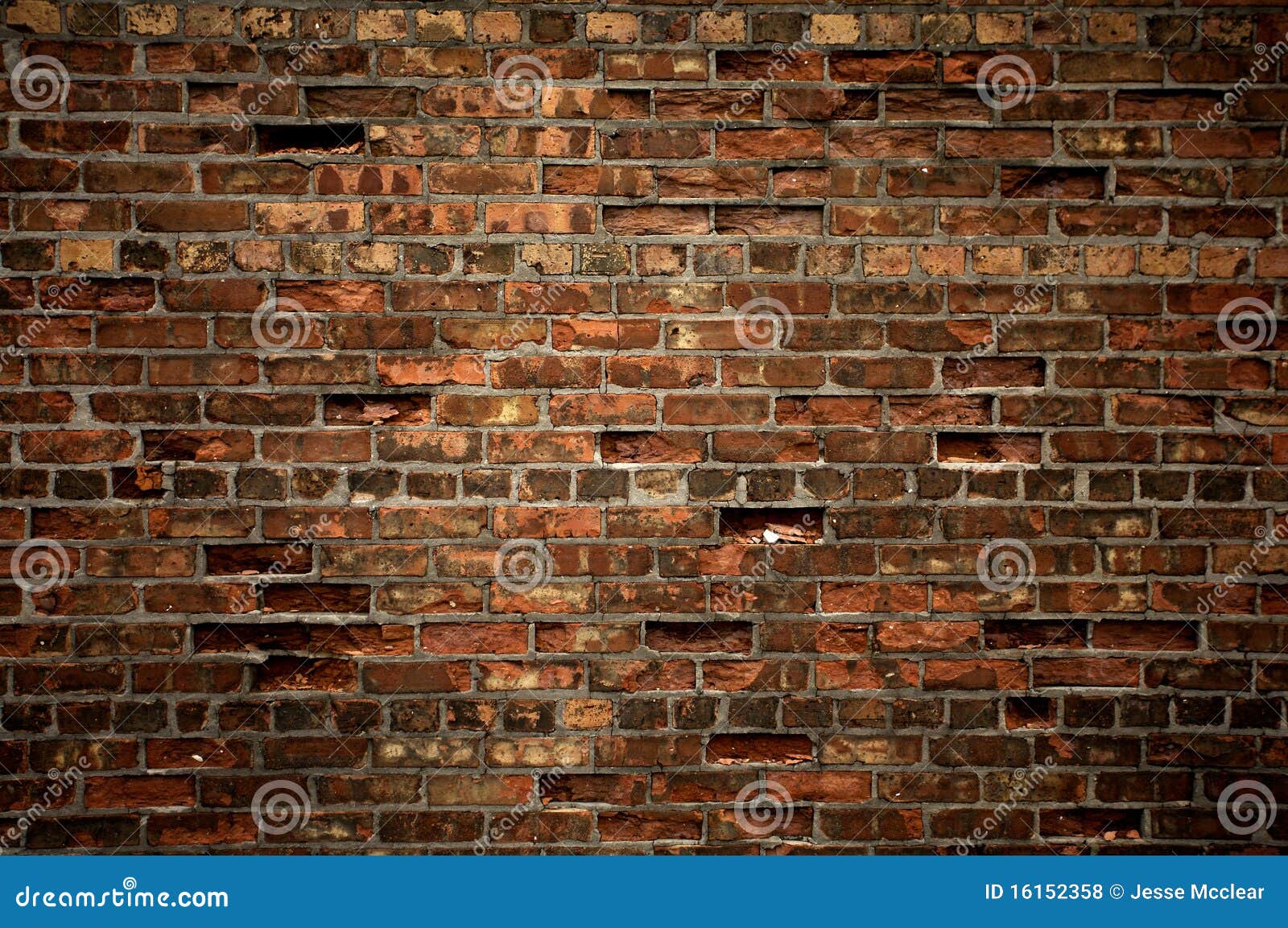 Textuur van bakstenen muur stock foto. Image of metselwerk - 16152358