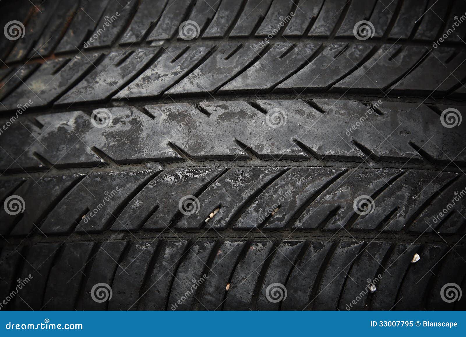Textuur Van Gebruikte Autoband Stock Afbeelding - Image of spoor, auto ...