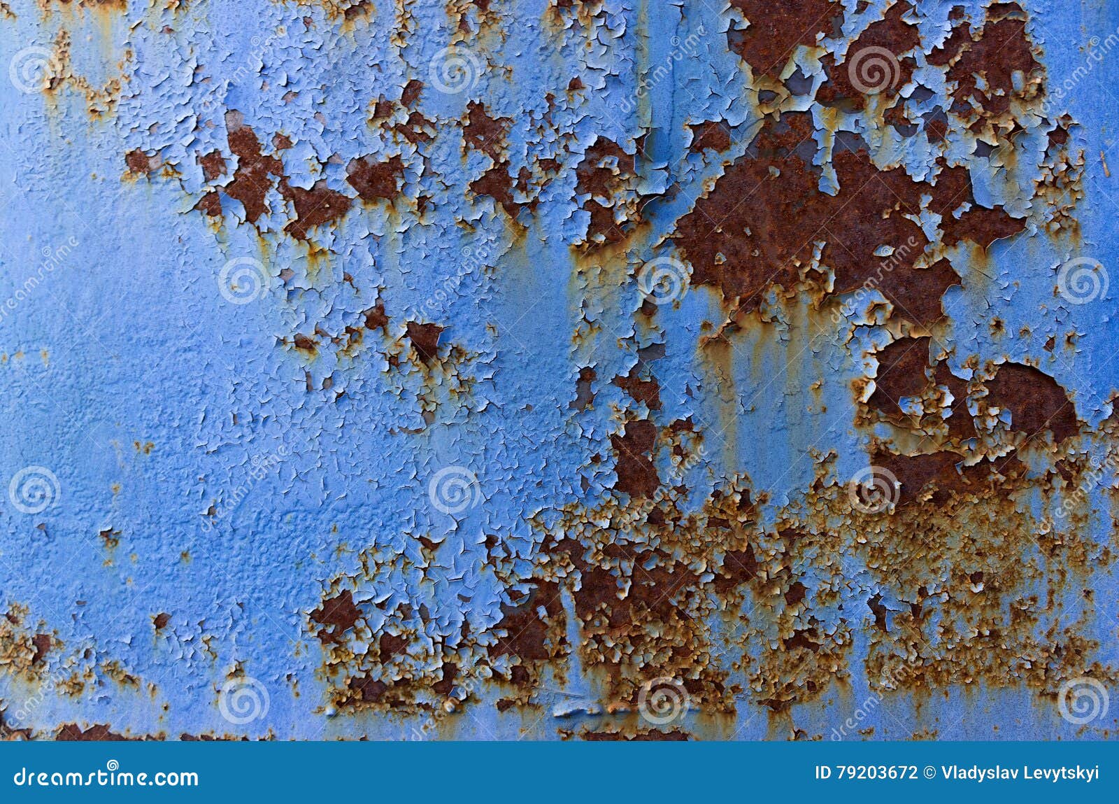 Textuur Van Metaal En Blauwe Verf Stock Foto - Image of verf, grunge ...