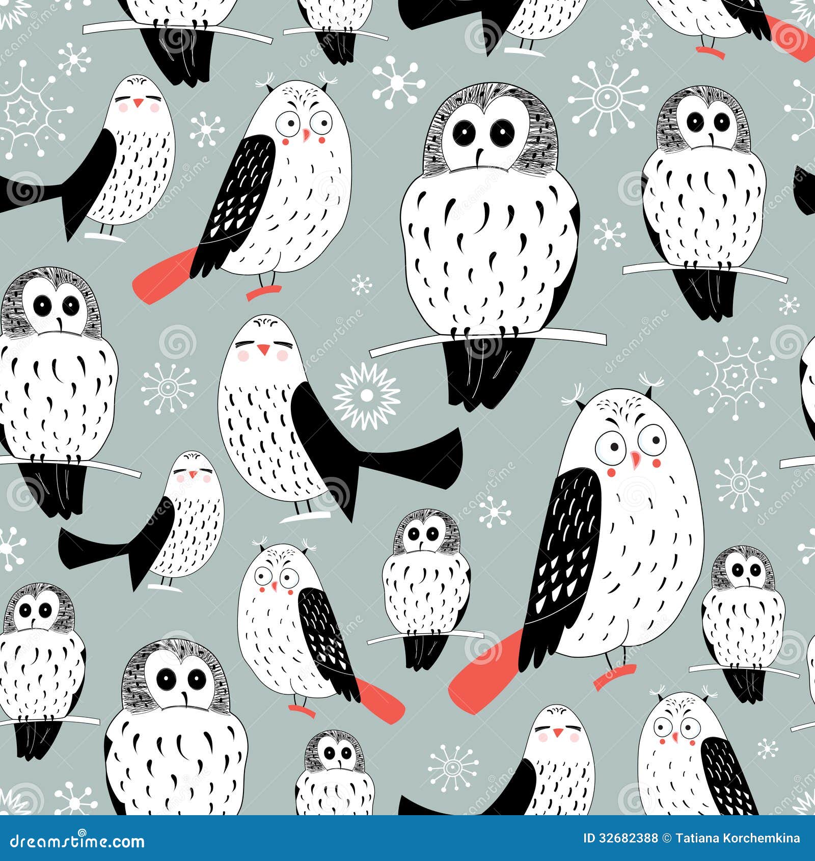 Textuur van witte uilen vector illustratie. Illustration of wijnoogst ...