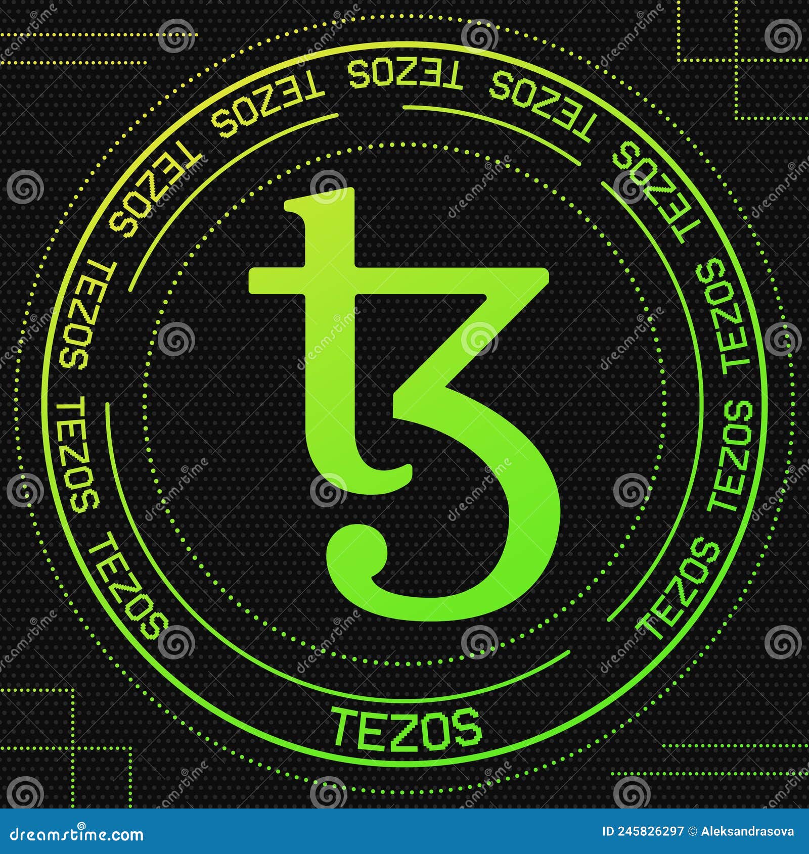 Tezos XTZ Vector Symbol with Cryptocurrency Themed Background Design ... Tezos XTZ Vector Symbol with Cryptocurrency Themed Background Design ...