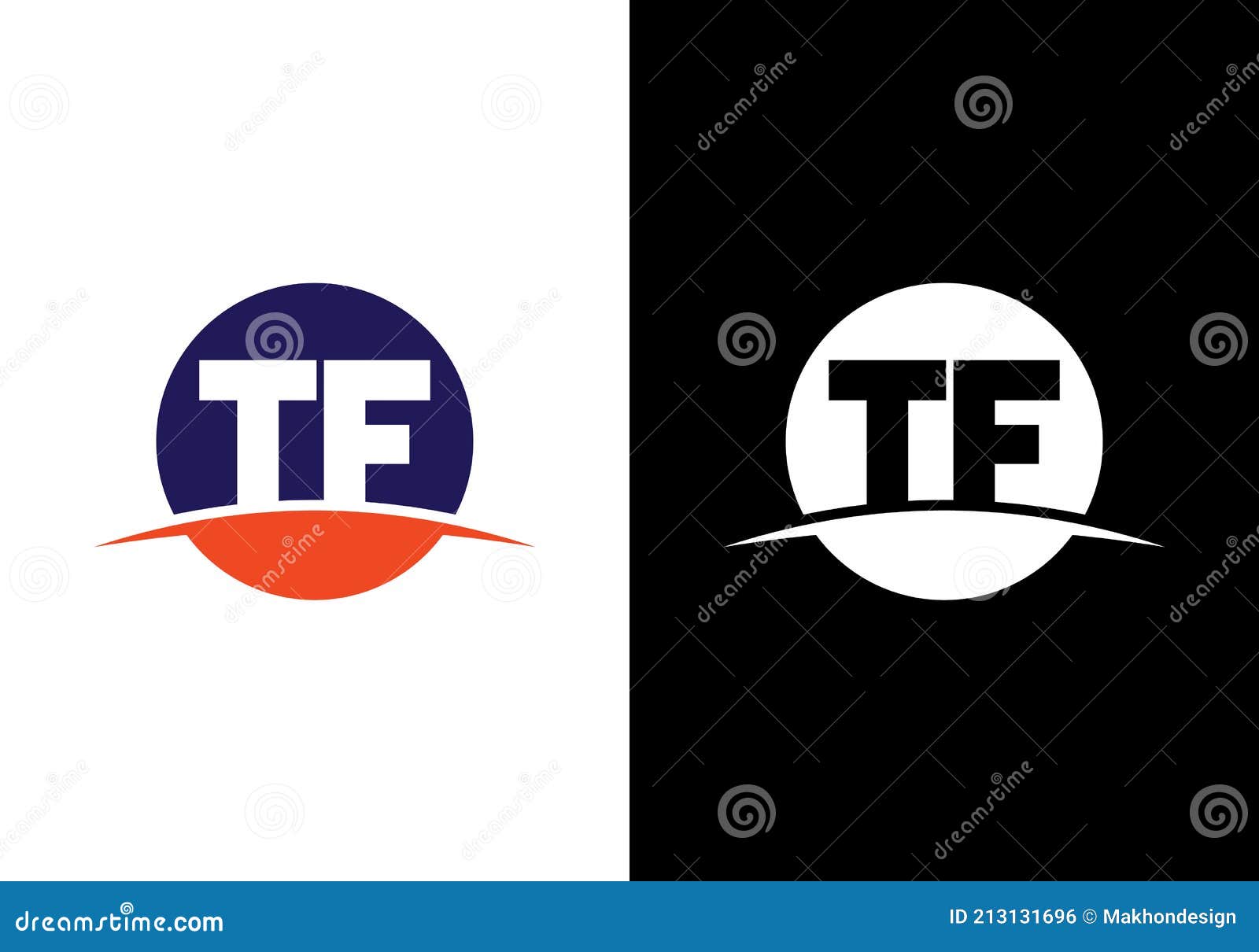 TF Letter Logo Design. Creative T F Letters Icon Vector Stock Vector ...