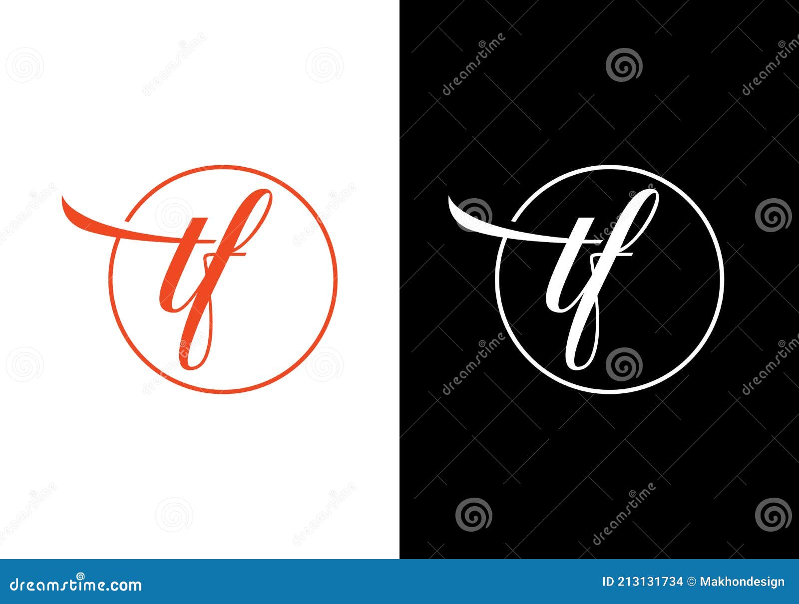 TF Letter Logo Design. Creative T F Letters Icon Vector Stock Vector ...