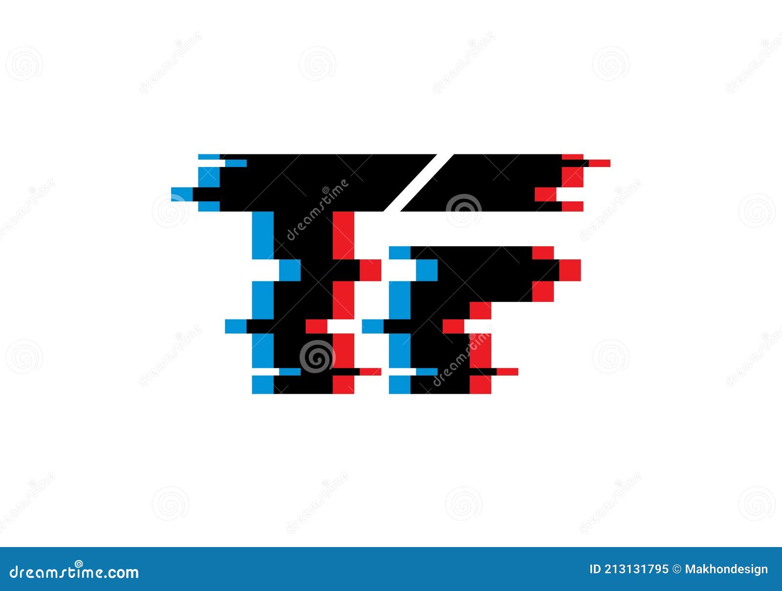TF Letter Logo Design. Creative T F Letters Icon Vector Stock Vector ...