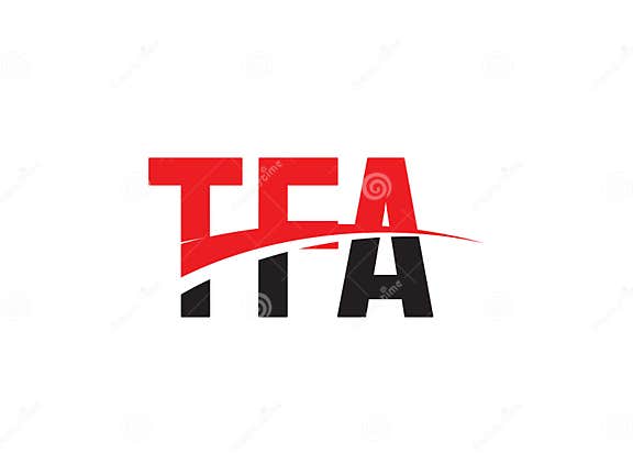 TFA Letter Initial Logo Design Vector Illustration Stock Vector ...