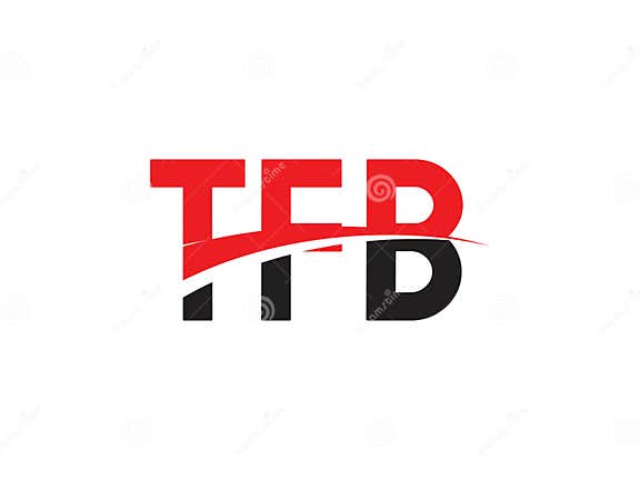 TFB Letter Initial Logo Design Vector Illustration Stock Vector ...