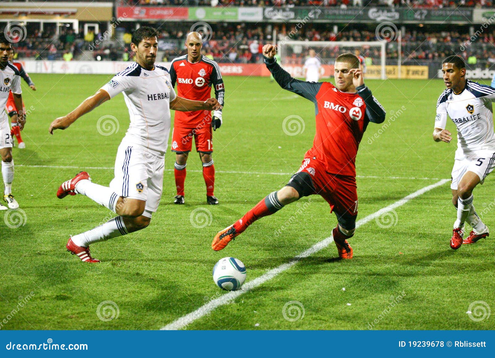 TFC Vs LA Galaxy MLS Soccer Editorial Stock Photo - Image of kicking ...