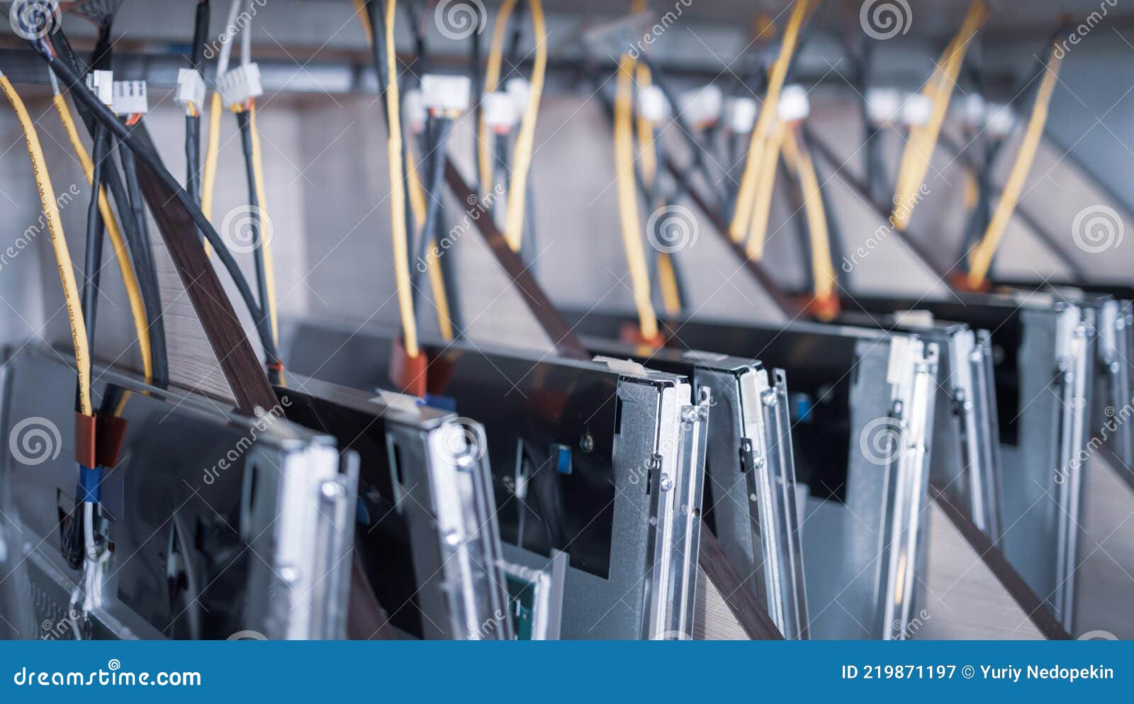 TFT Components and Microcircuits Blanks in Laboratory Stock Image ...