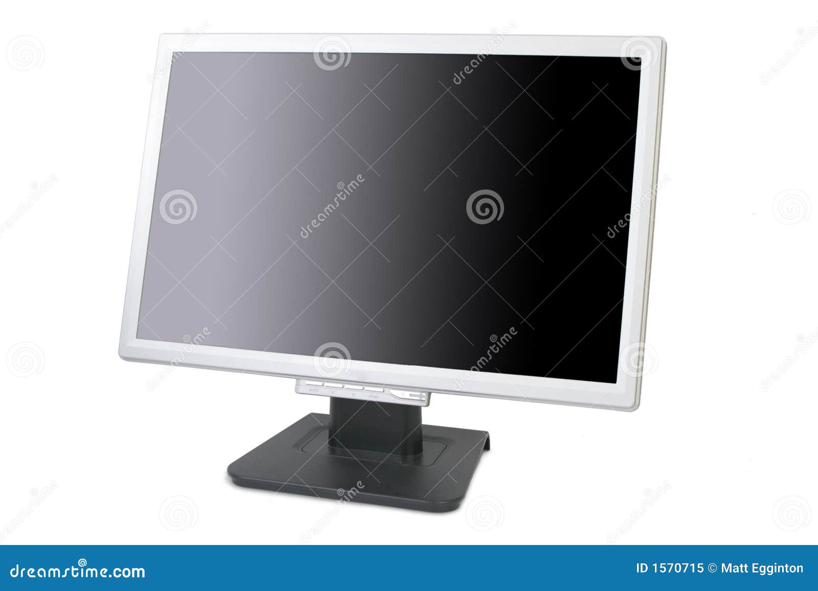 TFT monitor stock image. Image of digital, white, screen - 1570715
