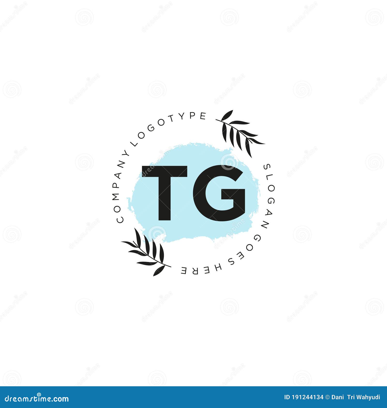 TG Letter Logo Icon Design Template Elements Stock Vector ...
