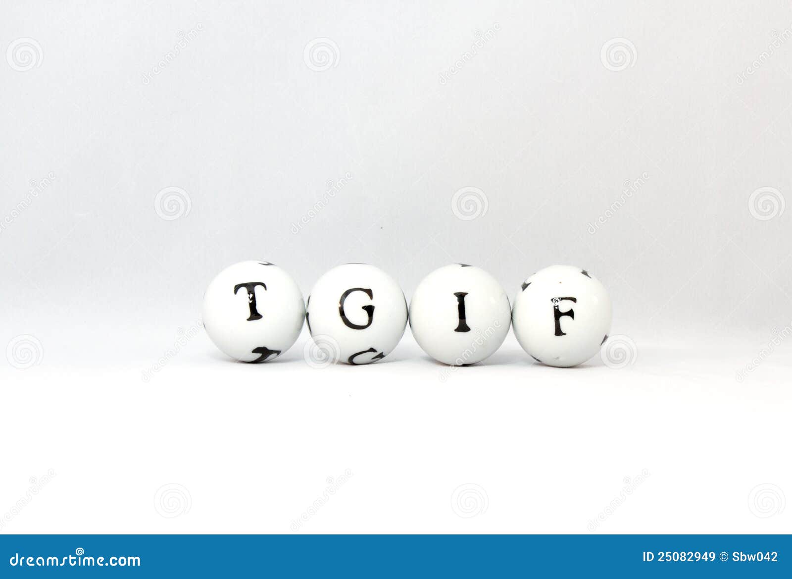 TGIF stock image. Image of exclamation, motto, letters - 25082949
