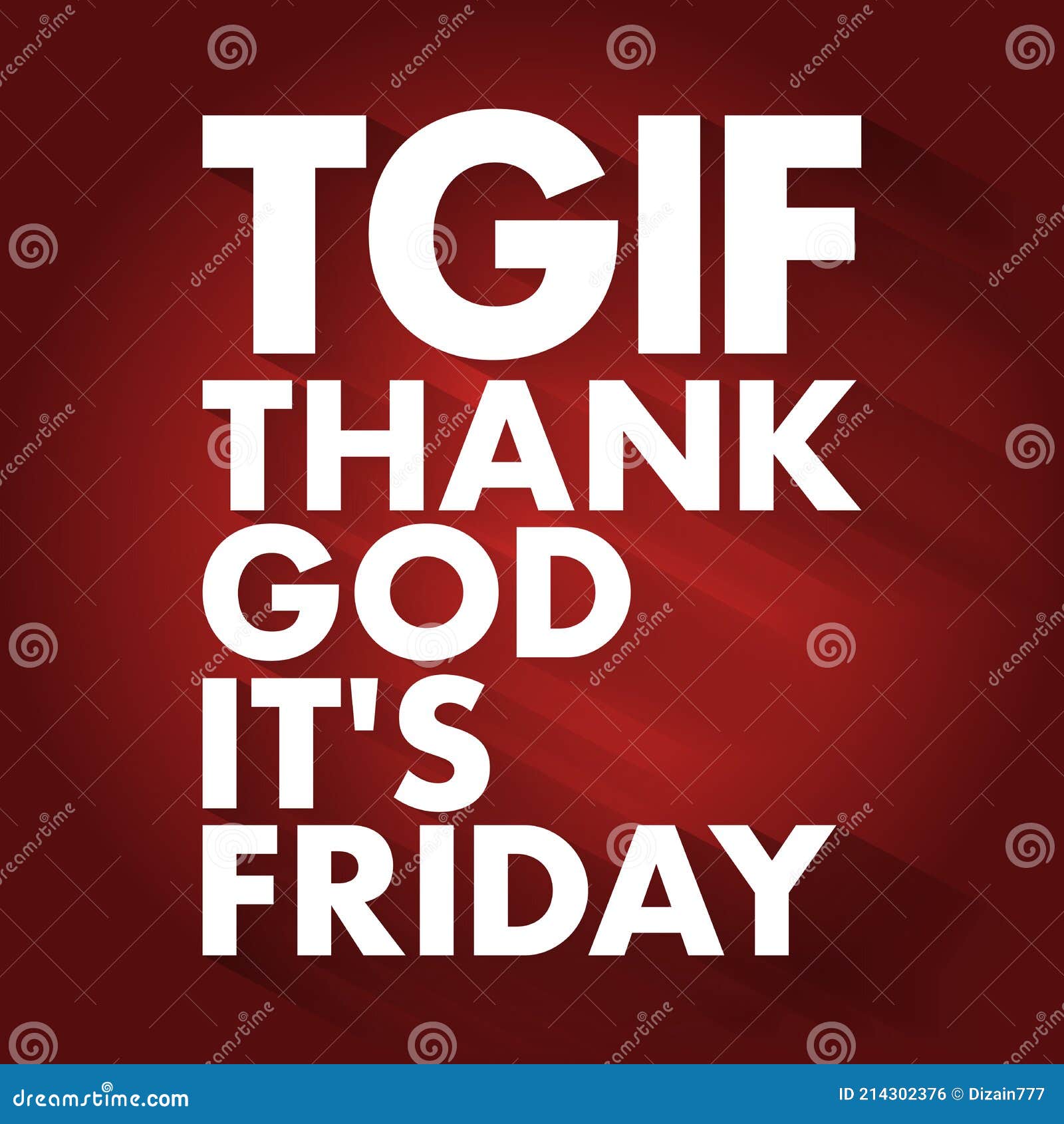 TGIF Note Illustration Isolated Background Royalty-Free Cartoon ...