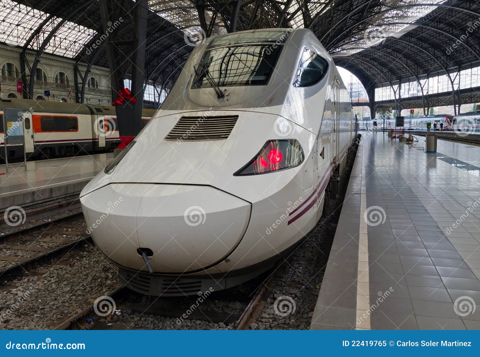 TGV. high speed train stock image. Image of line, alvia - 22419765