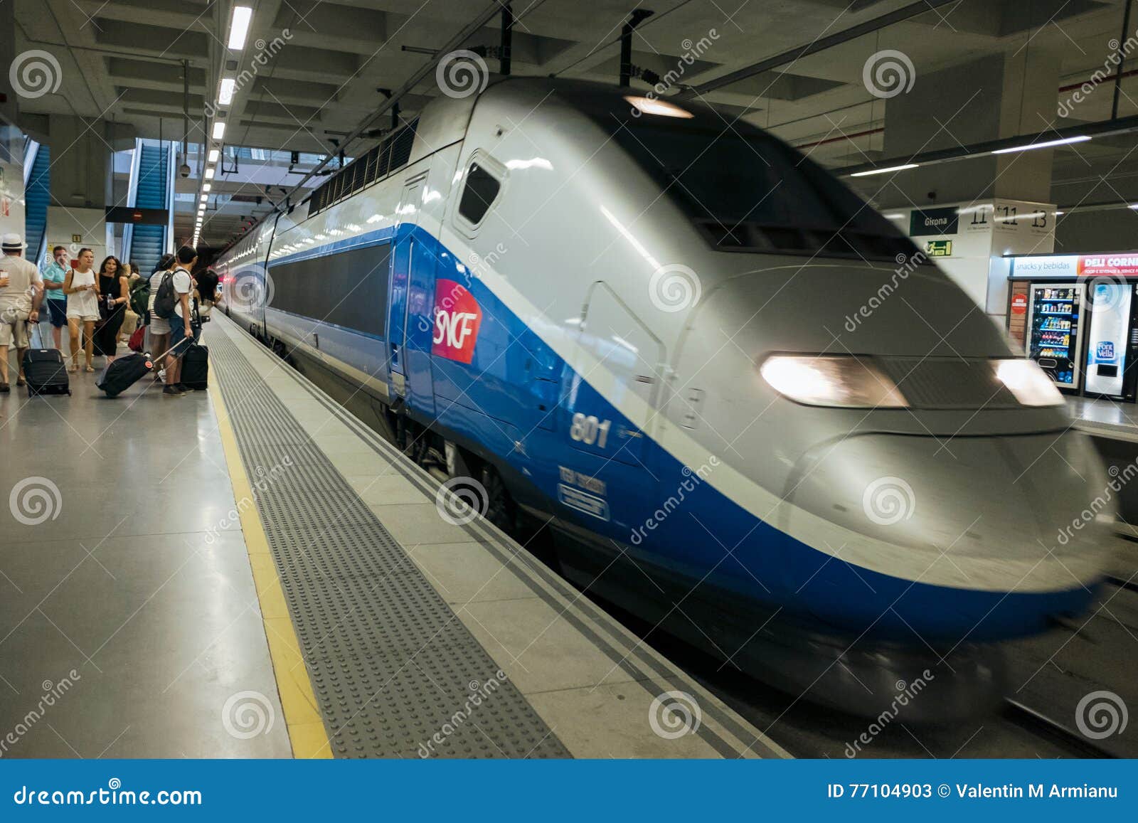 TGV Van De Hoge Snelheidstrein Redactionele Stock Foto - Image of ...