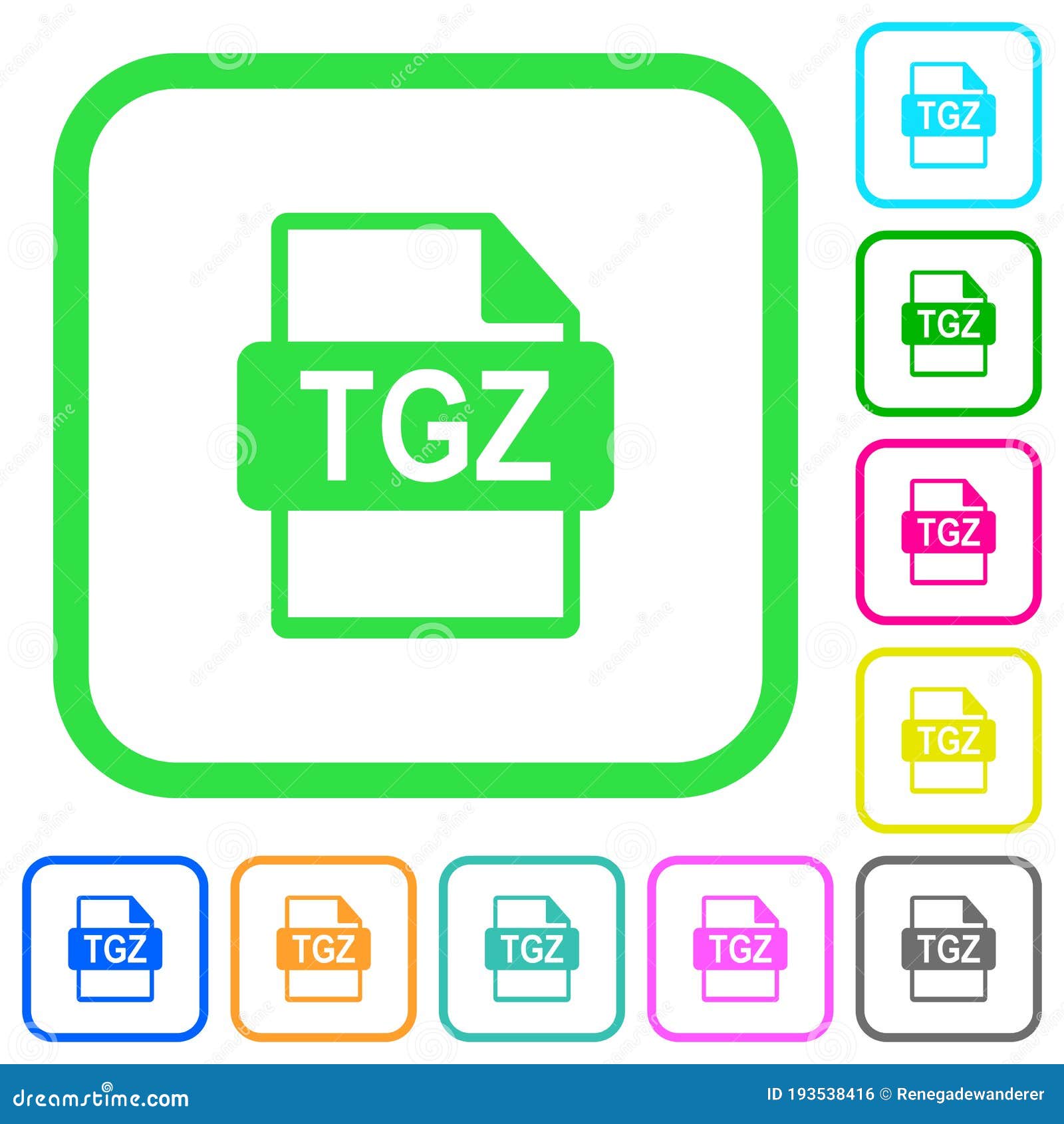 TGZ File Format Vivid Colored Flat Icons Stock Vector - Illustration of ... TGZ File Format Vivid Colored Flat Icons Stock Vector - Illustration of ...