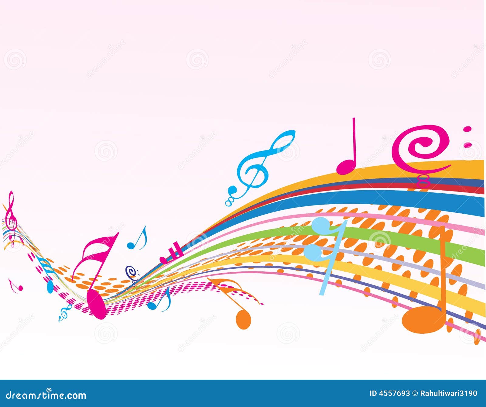 Thème de musique illustration de vecteur. Illustration du note - 4557693