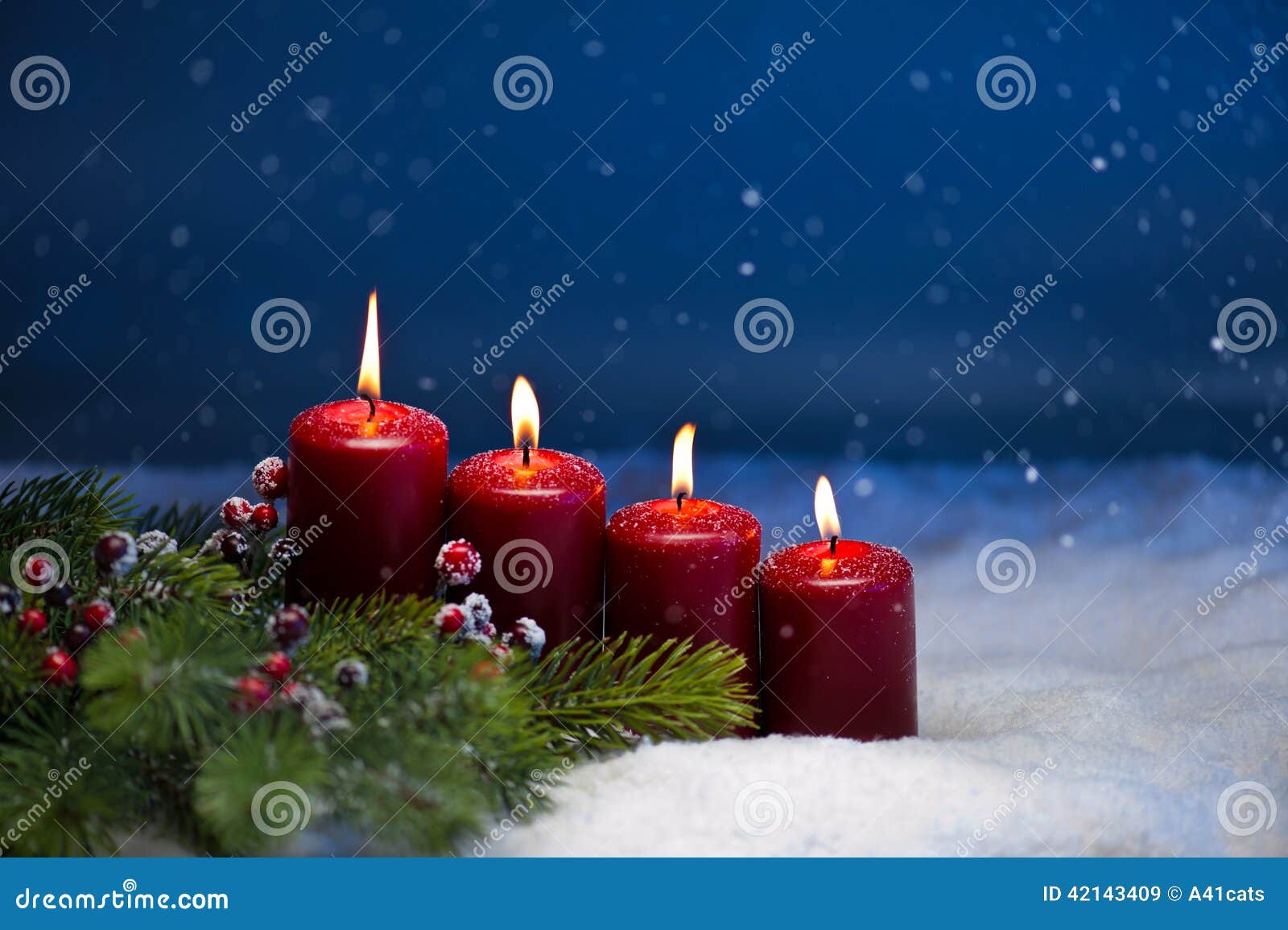 4th Advent stock image. Image of merry, decorative, background - 42143409