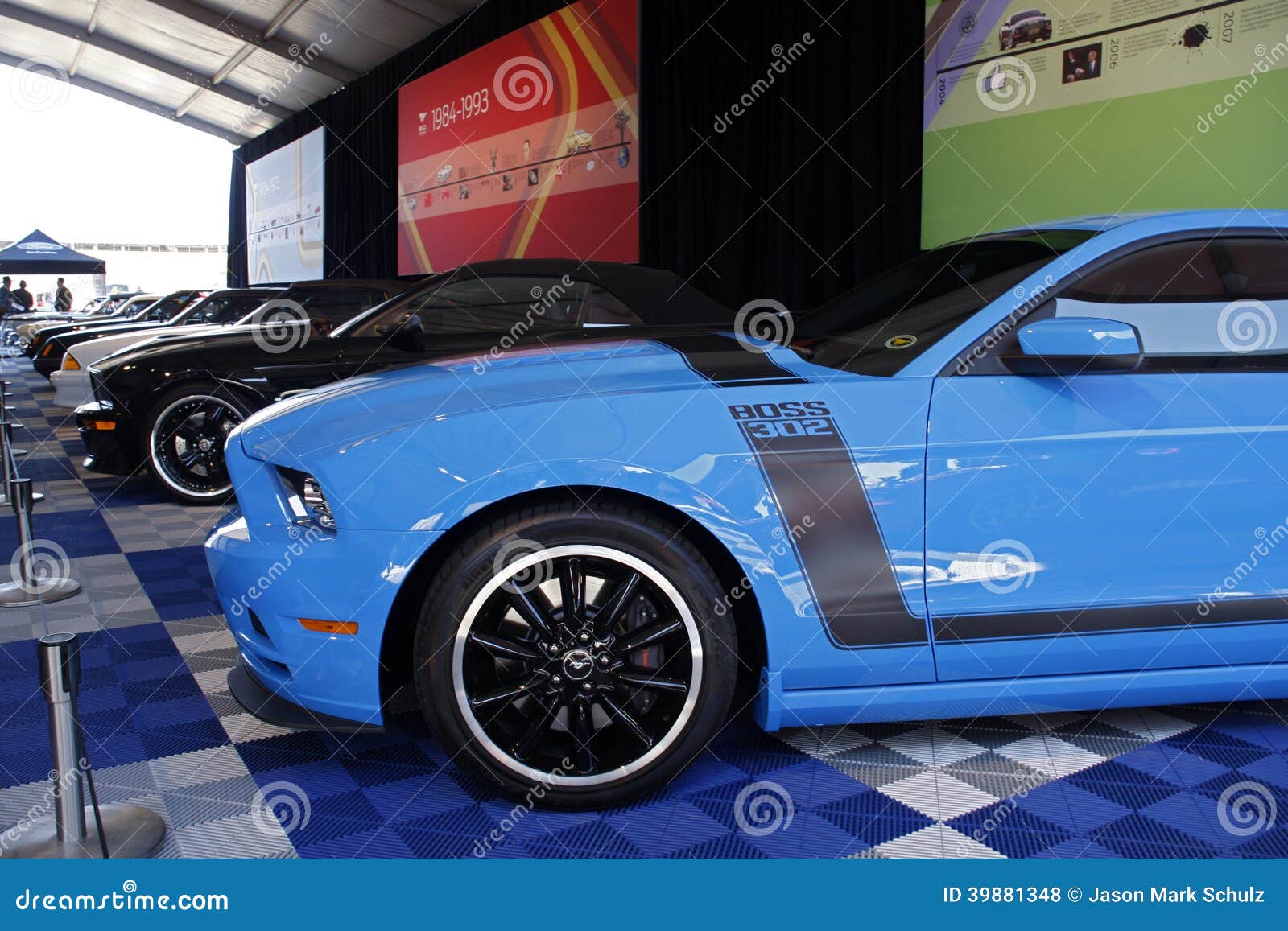 50th Anniversary Ford Mustang Display Editorial Stock Photo - Image of ...
