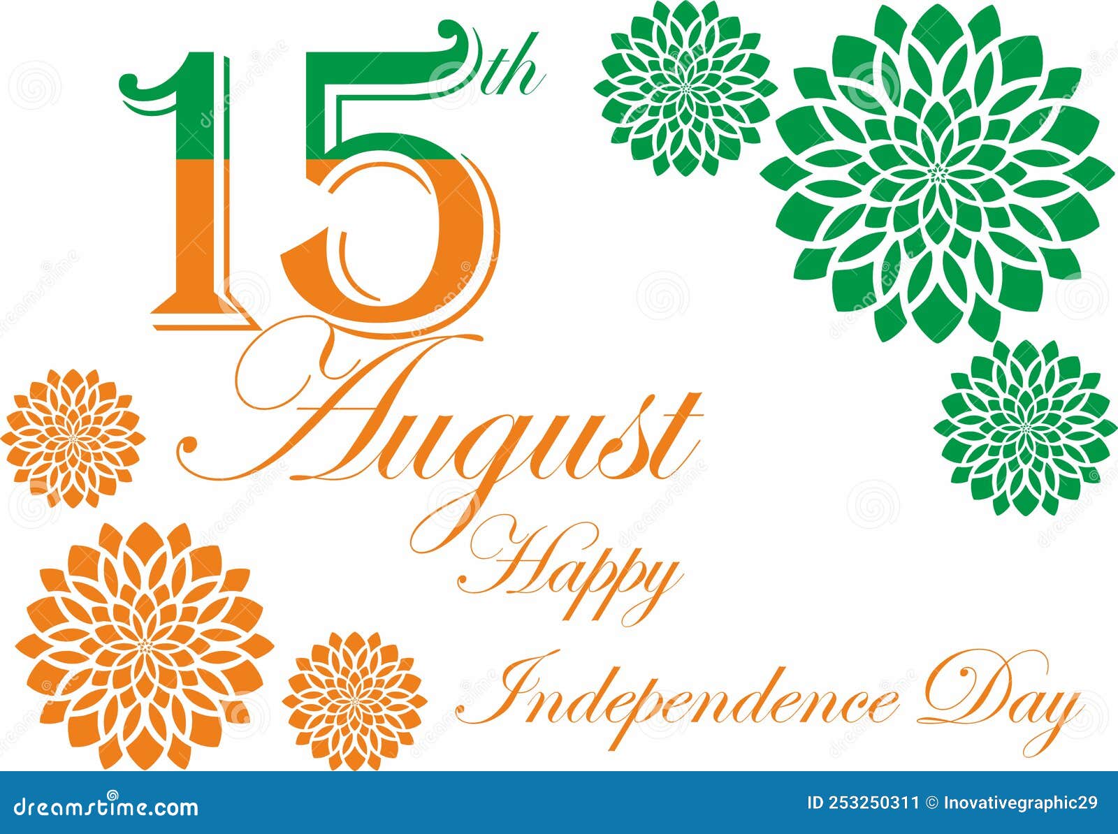 15th August Happy Independence Day Banner, Poster Design Stock ...