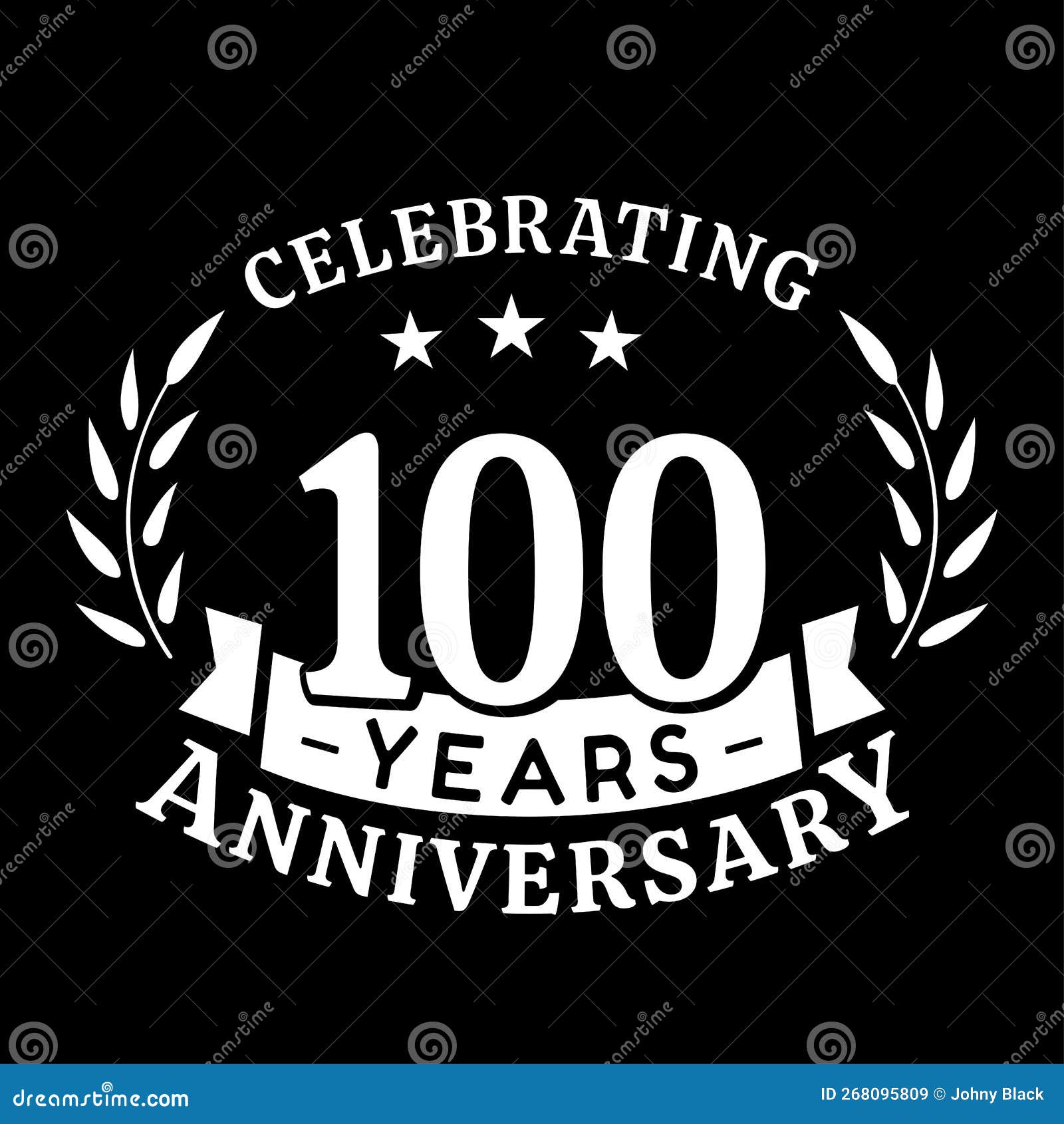 100 Years Anniversary Celebration Logotype. 100th Anniversary Logo ...