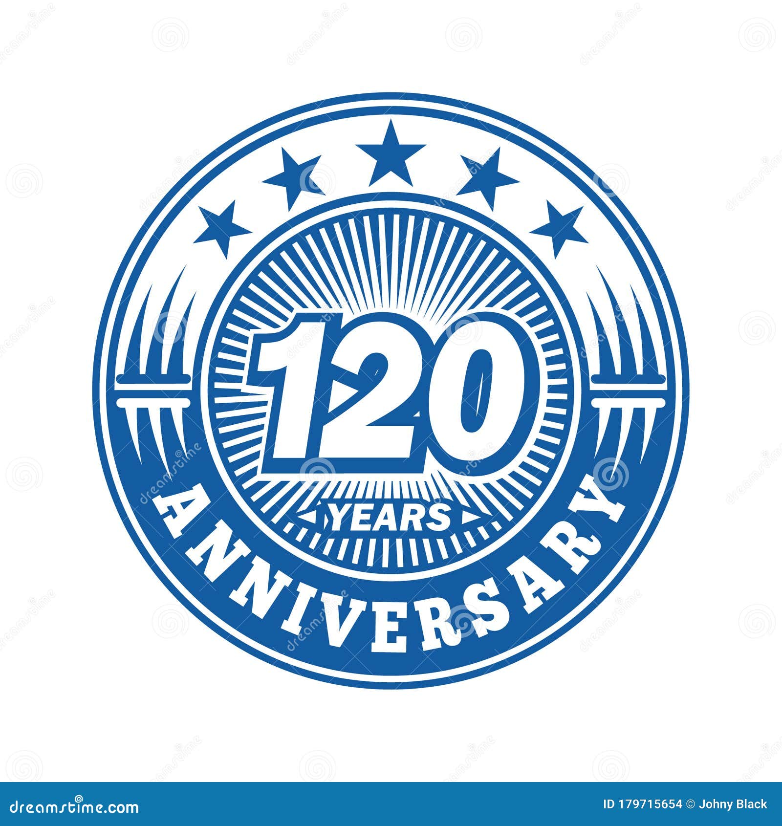 120 Years Anniversary Celebration. 120th Anniversary Logo Design ...