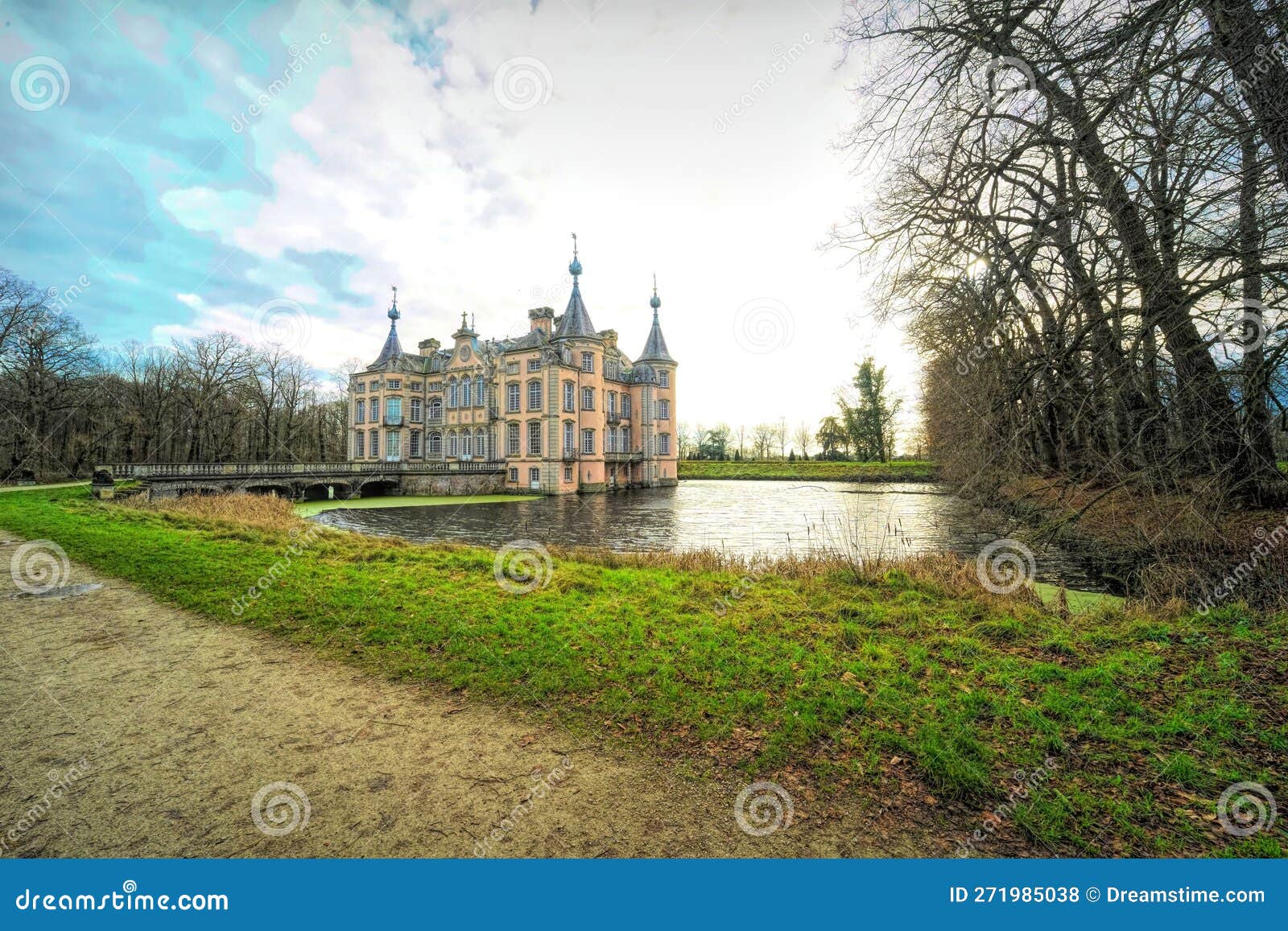 13th-century Castle of Poeke, Home of Aristocrats Editorial Stock Photo ...