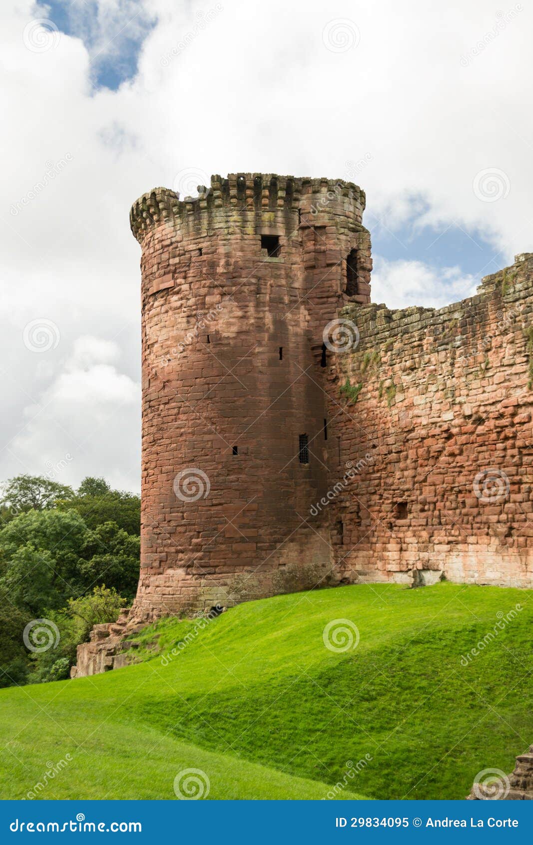 Bothwell Castle in Scotland Stock Image - Image of fortress, knight ...