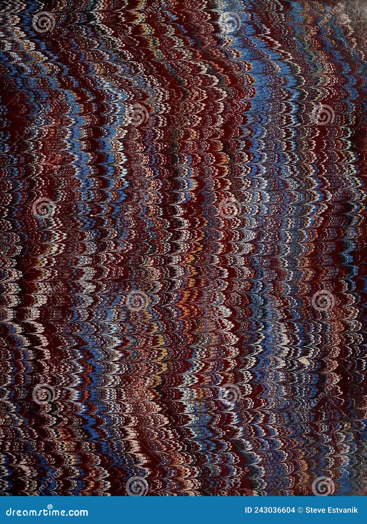 19th Century Vintage Antique Marbled Book Cover Stock Photo - Image of ...