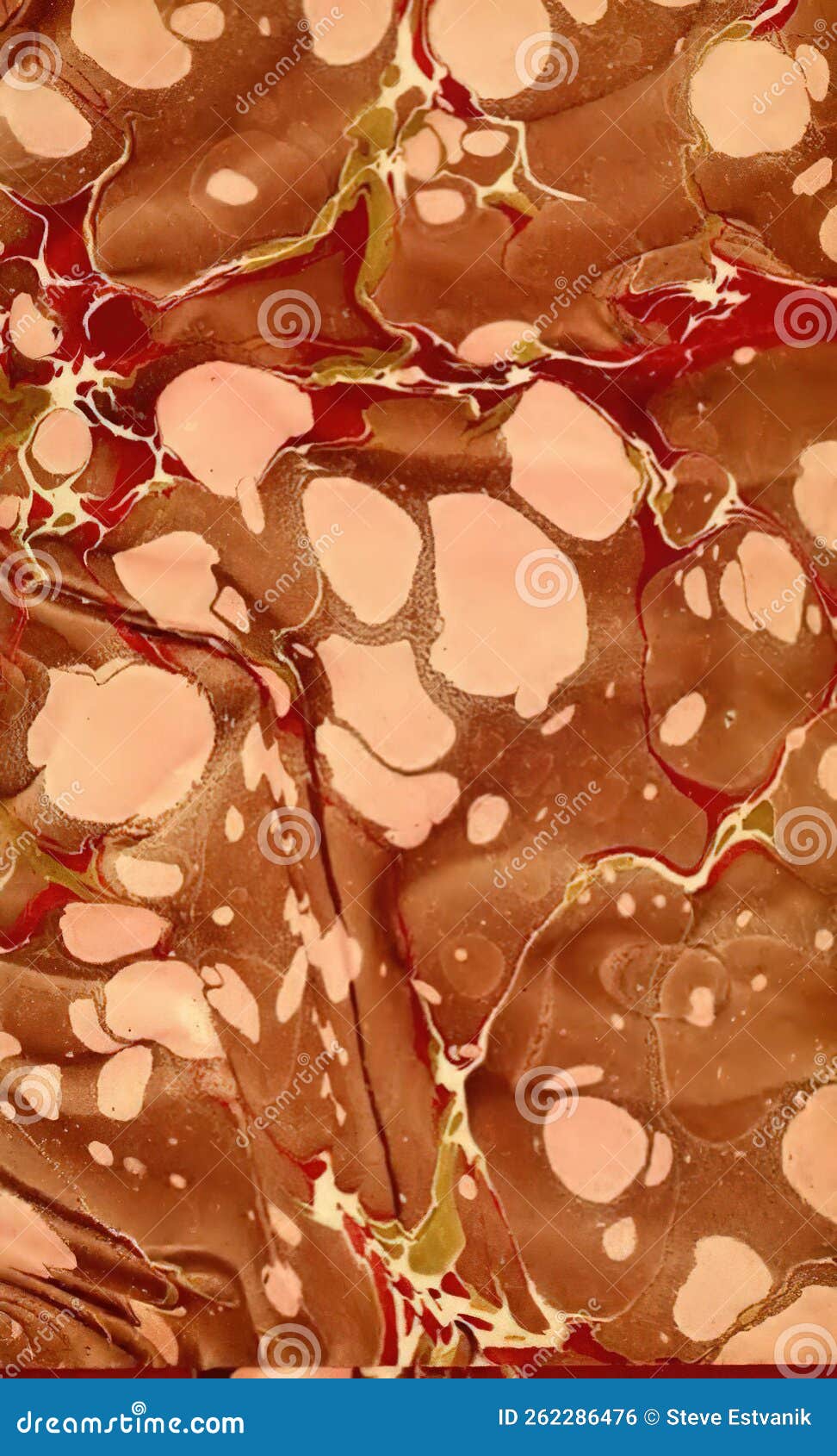 19th Century Vintage Antique Marbled Book Cover Royalty-Free Stock ...