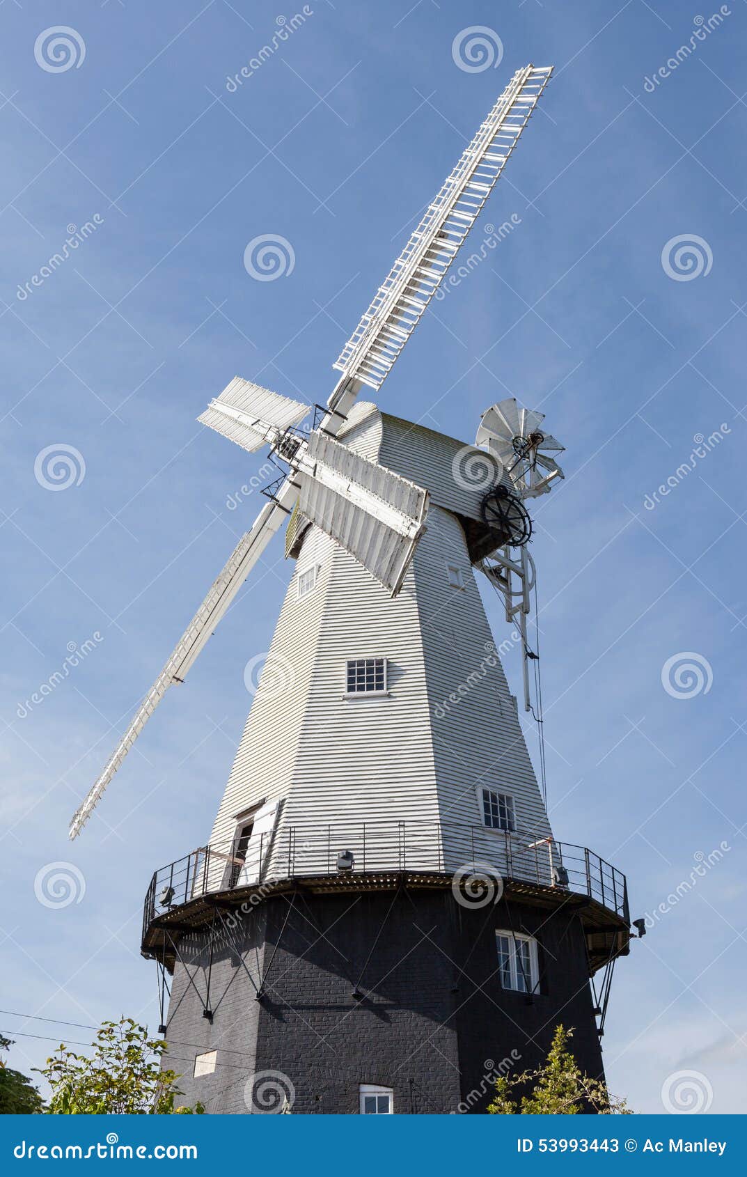 19th century windmill stock image. Image of kent, outdoors - 53993443