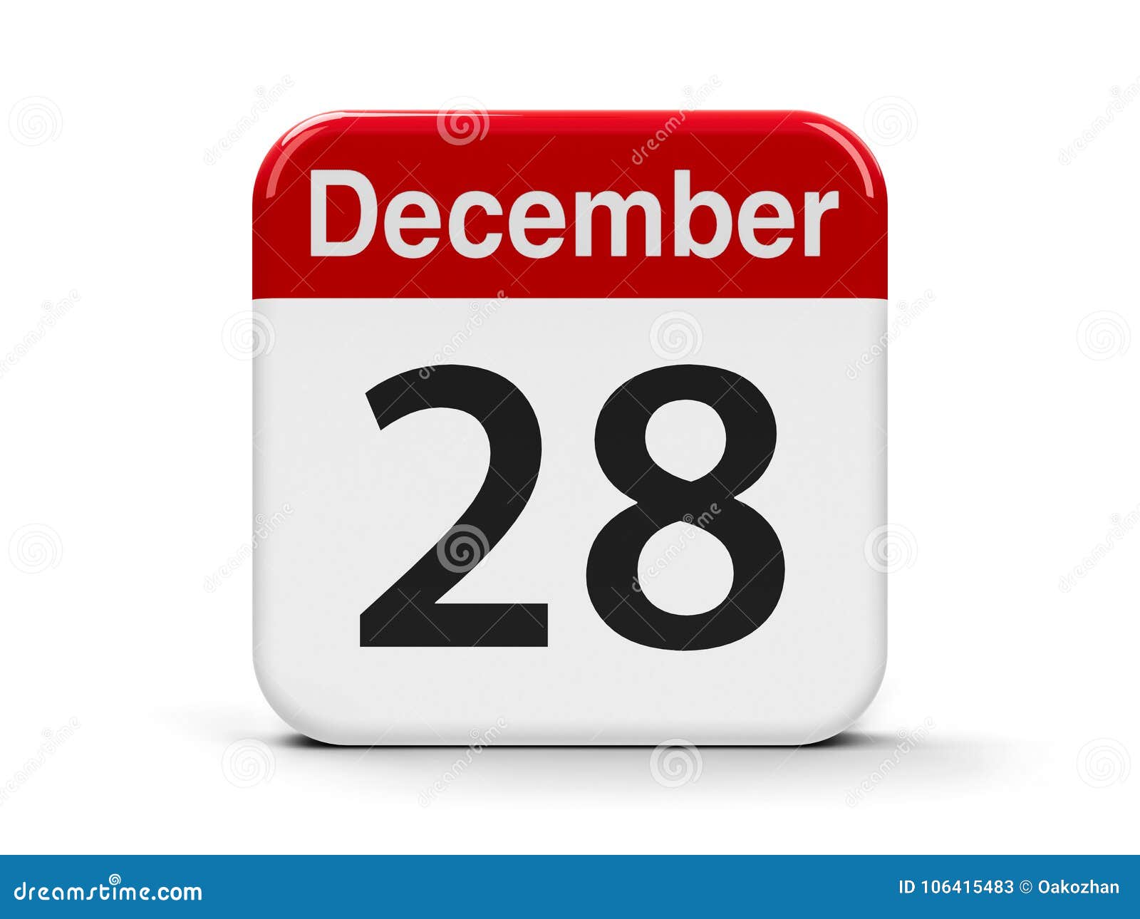28th December stock illustration. Illustration of event - 106415483