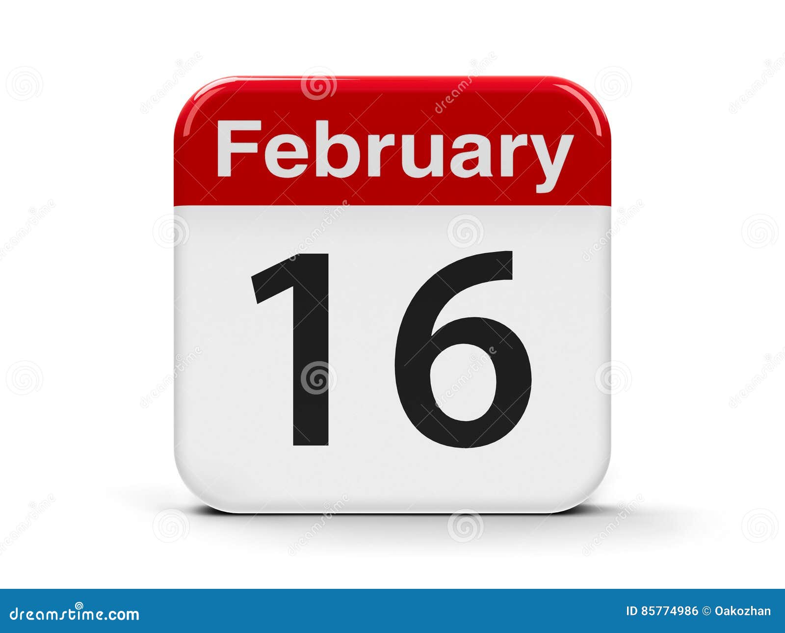 16th February stock illustration. Illustration of business - 85774986