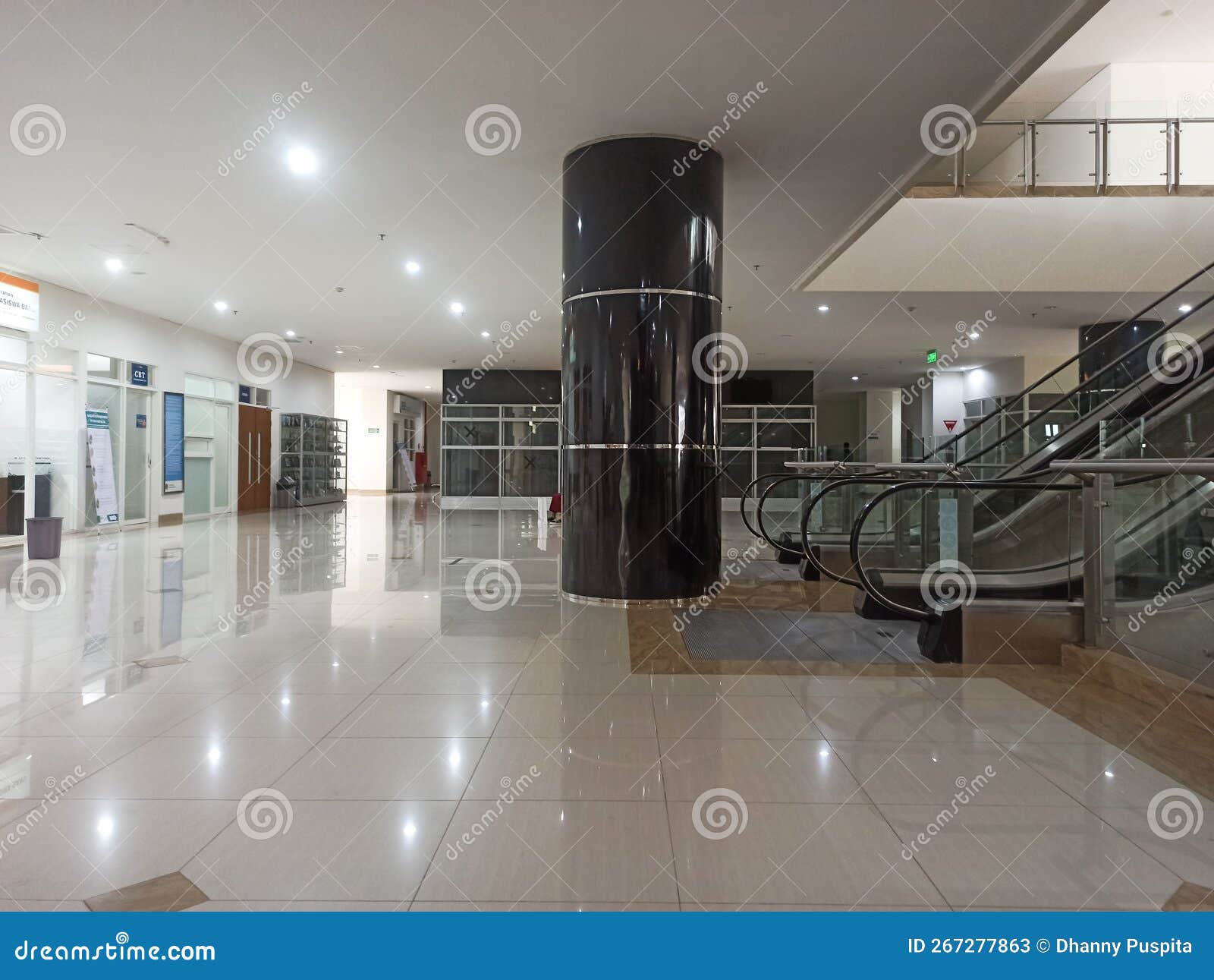 10th Floor of the University Library Building Stock Image - Image of ...
