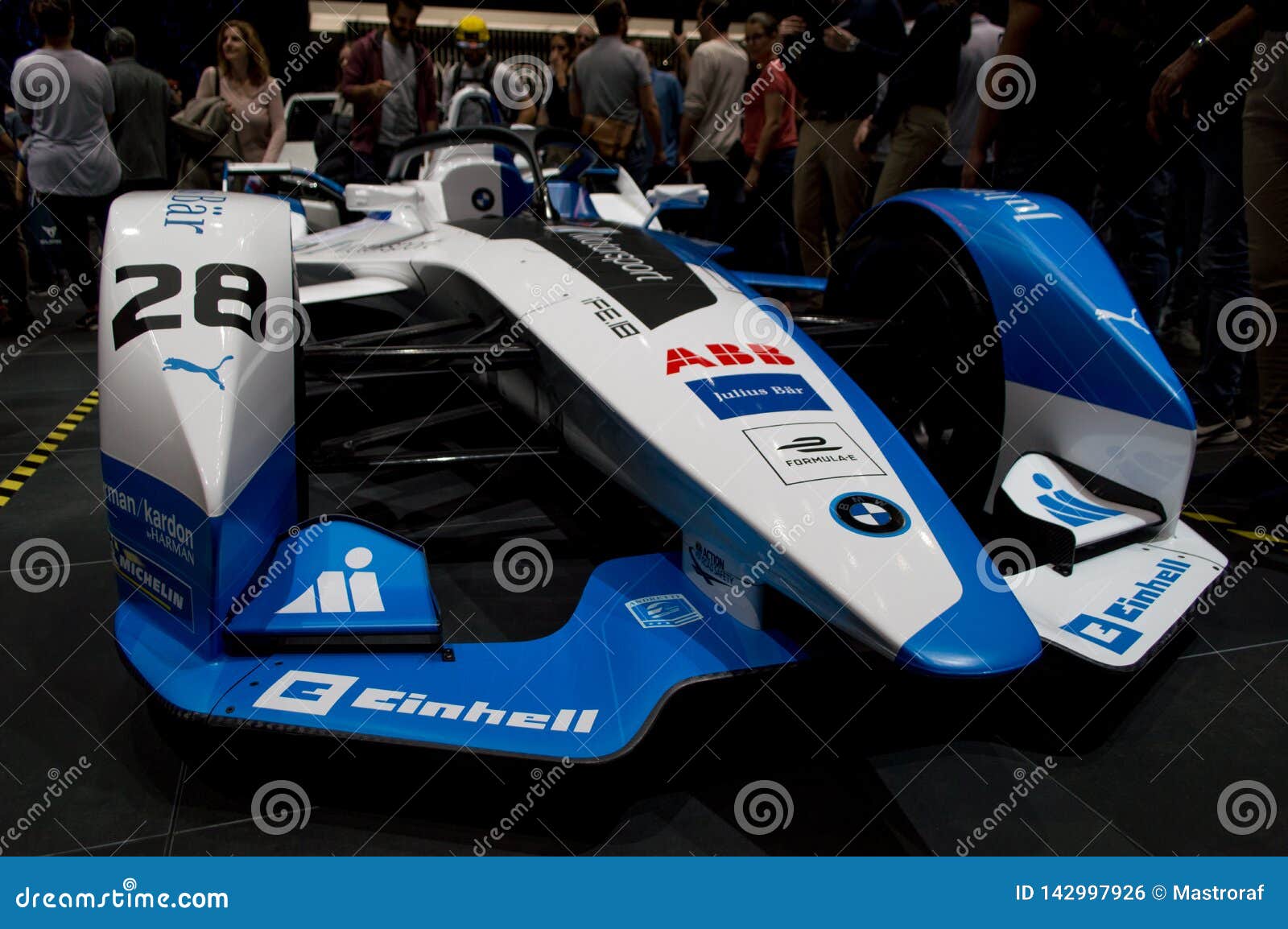 BMW Formula E at Geneva 2019 Editorial Photo - Image of auto, eprix ...