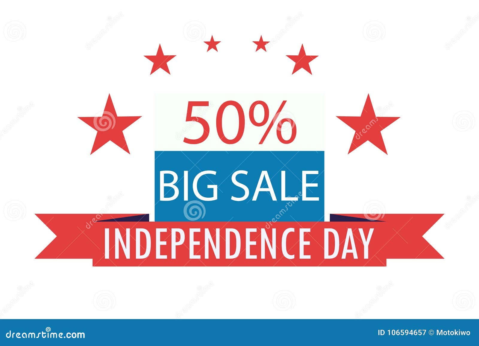 4th of July Background Design Idea. Stock Vector - Illustration of ...