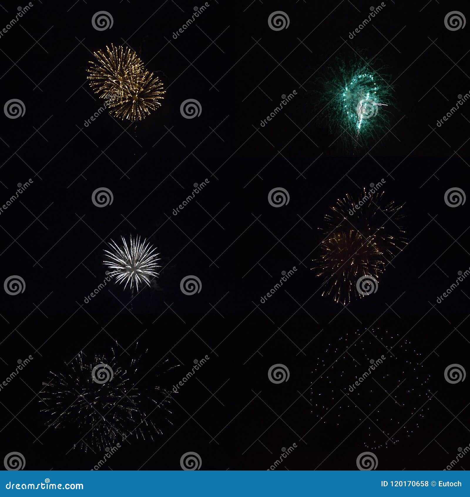 4th of July Fireworks stock photo. Image of july, firework - 120170658