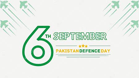 Defence Day 6th September 1965. Illustration of Pakistan Defence Day ...