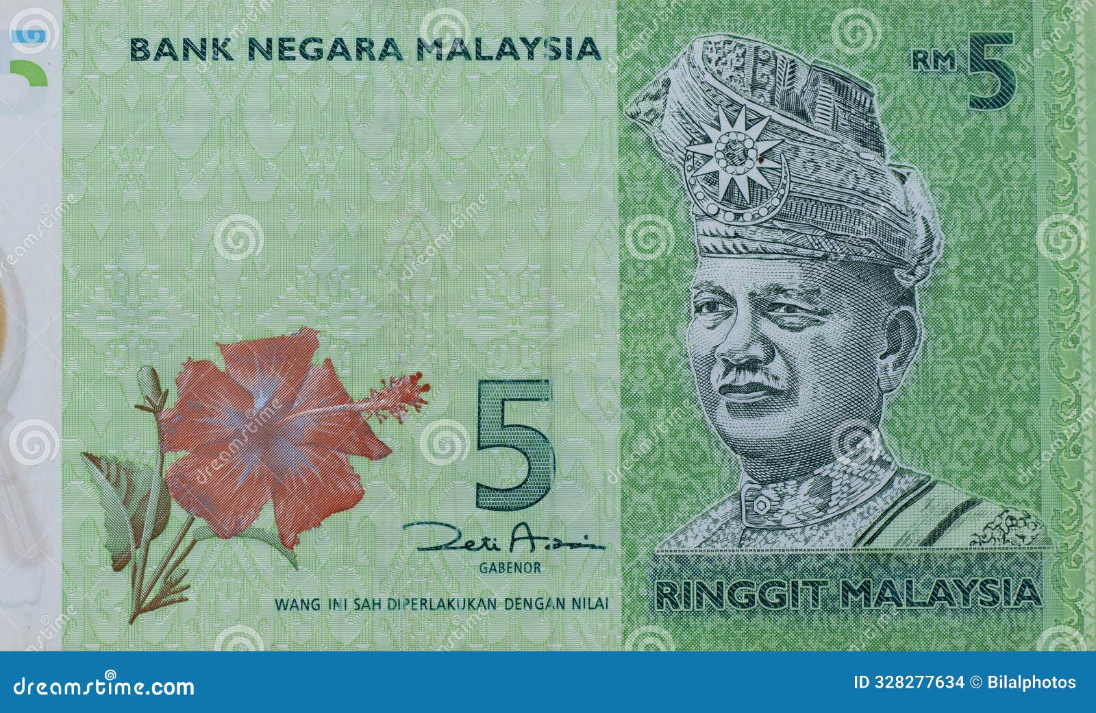 The 4th Series Banknote of 5 Malaysian Ringgit is Made of Polymer ...