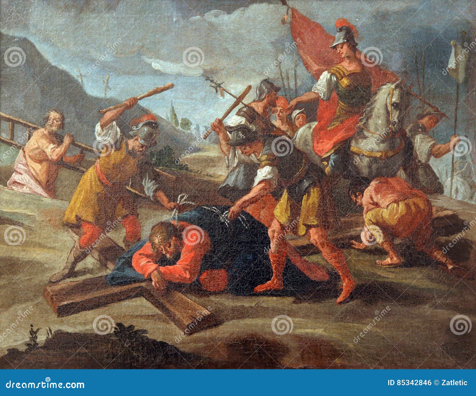 9th Stations of the Cross editorial photo. Image of cross - 85342846