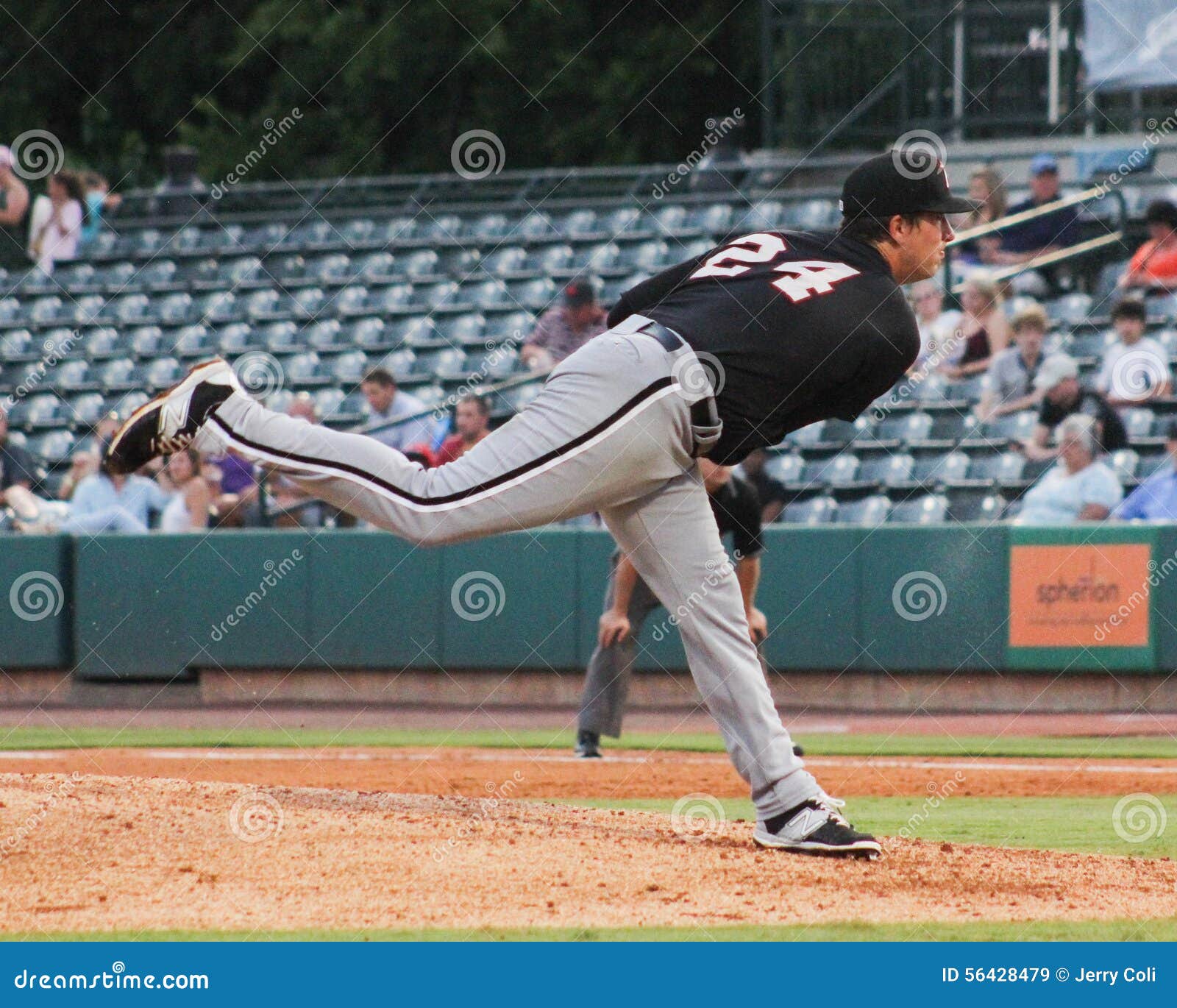 Thad Lowry, Kannapolis Intimidators Editorial Stock Image - Image of ...