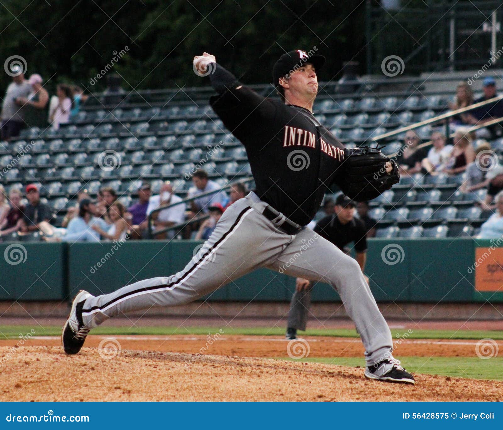 Thad Lowry, Kannapolis Intimidators Editorial Image - Image of baseball ...