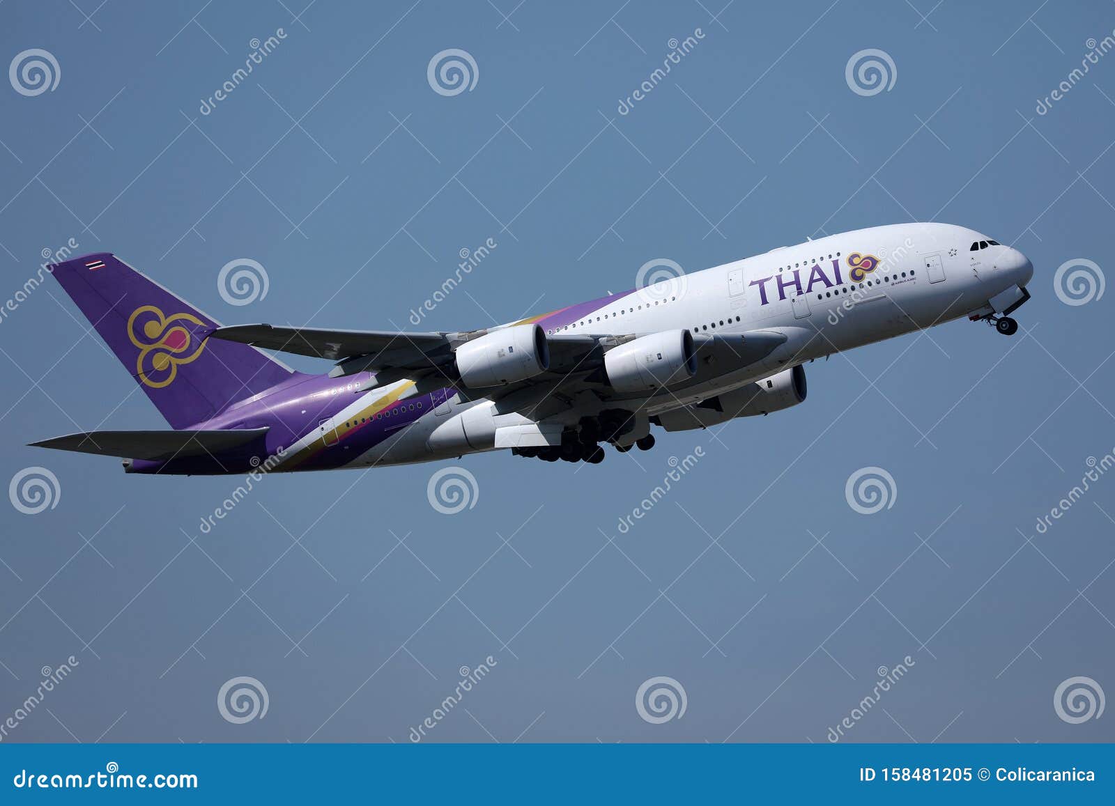 THAI FLYING SVCS Boeing B-707-321C HS-TFS CN 19372 LN 655 . Editorial ...