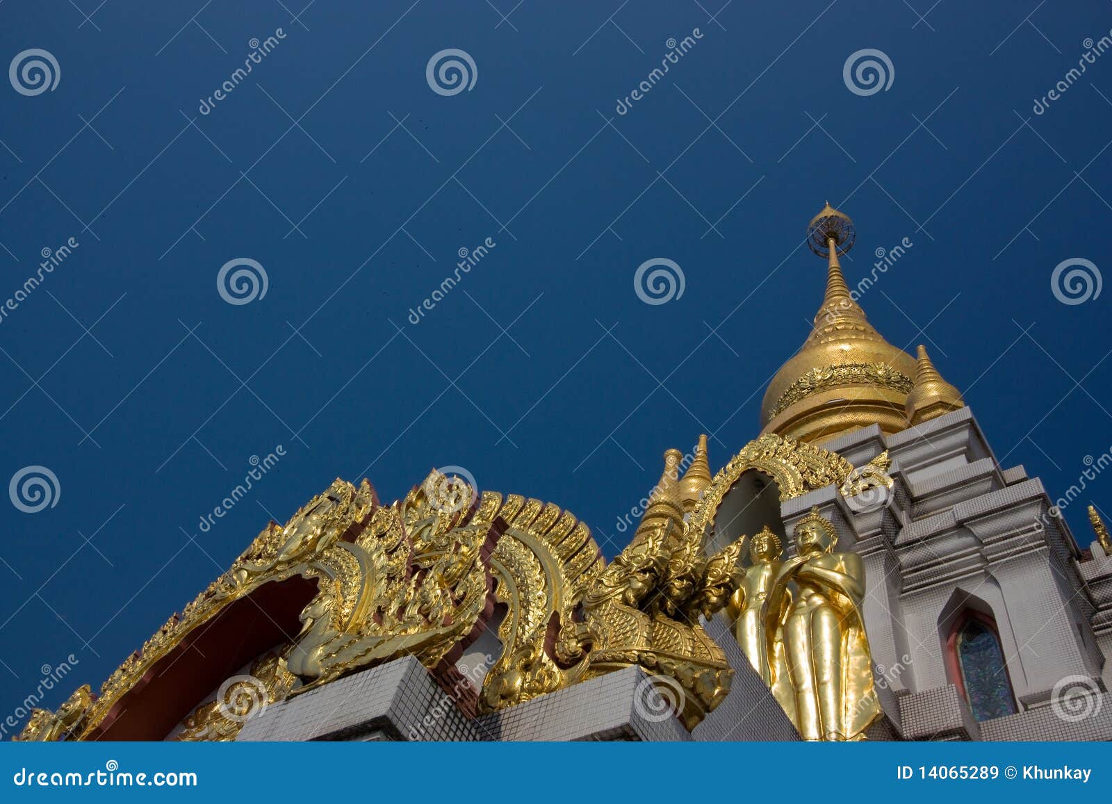 Thai ancient building stock image. Image of thai, ancient - 14065289