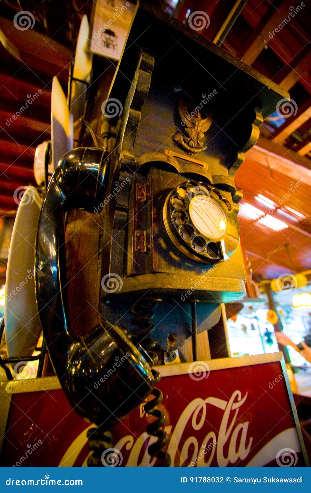 An Ancient Telephone Switchboard Dating Back To The Early 1900s ...